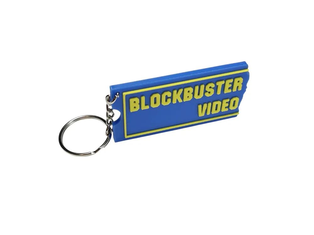 Blockbuster Video Keychain - Free 3D Print Model - MakerWorld