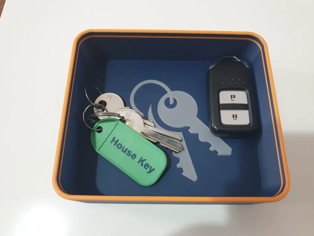 Elegant Keys Tray by constantinost - MakerWorld