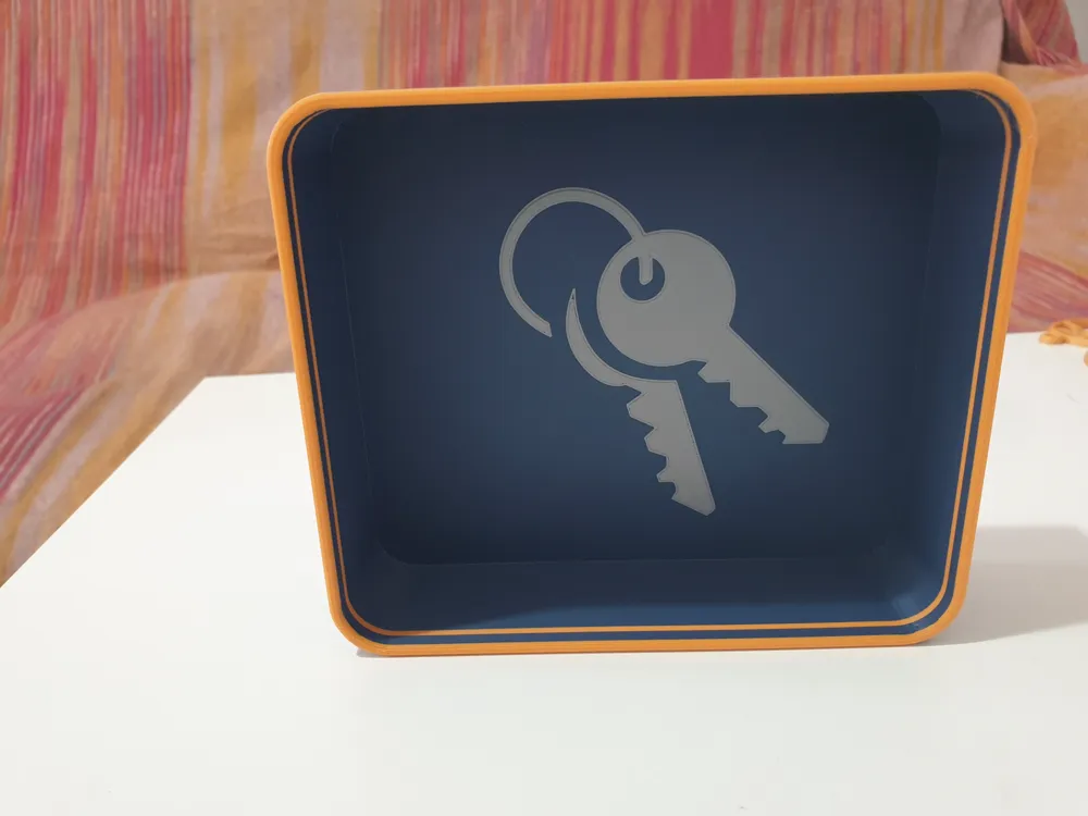 Elegant Keys Tray by constantinost - MakerWorld