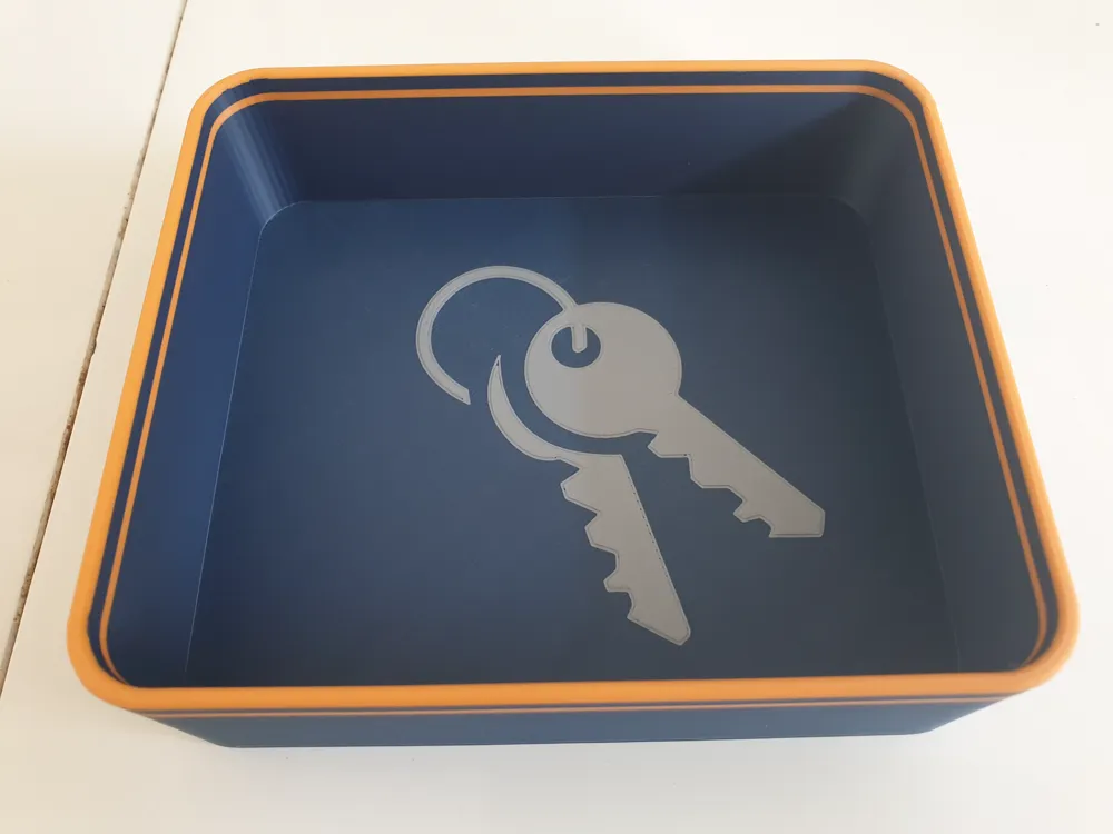 Elegant Keys Tray by constantinost - MakerWorld
