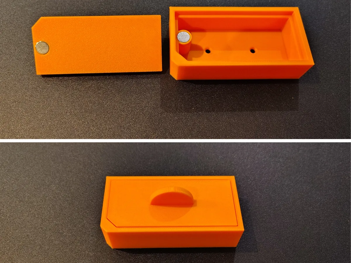 Piccola scatola magnetica per chiavi (magneti 8x2) - Free 3D Print ...