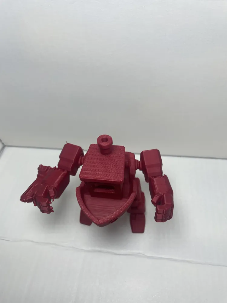 Mecha benchy - Free 3D Print Model - MakerWorld