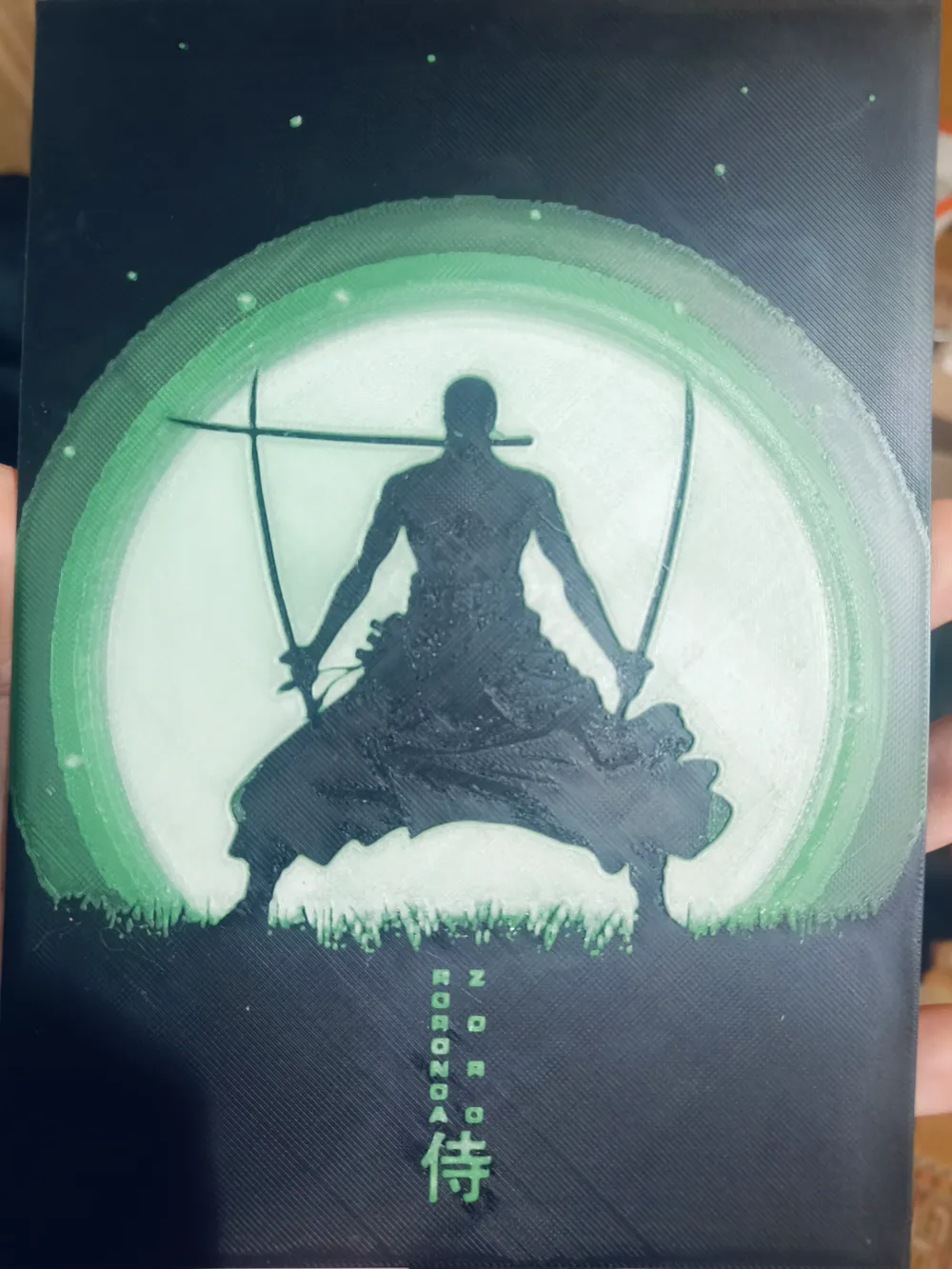 zoro glow in the dark by ESCANOR - MakerWorld
