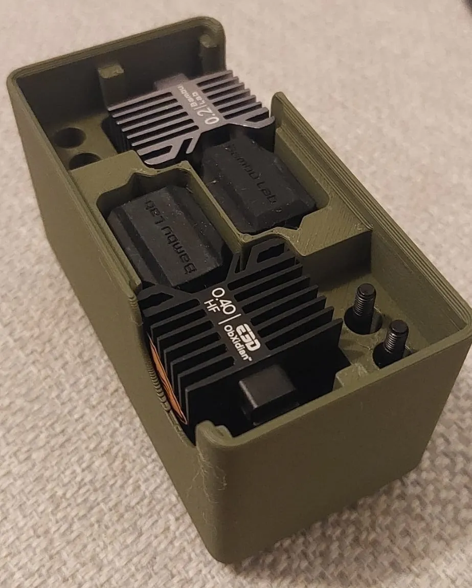 Hotend Full assembly Gridfinity tile by StuartGG - MakerWorld