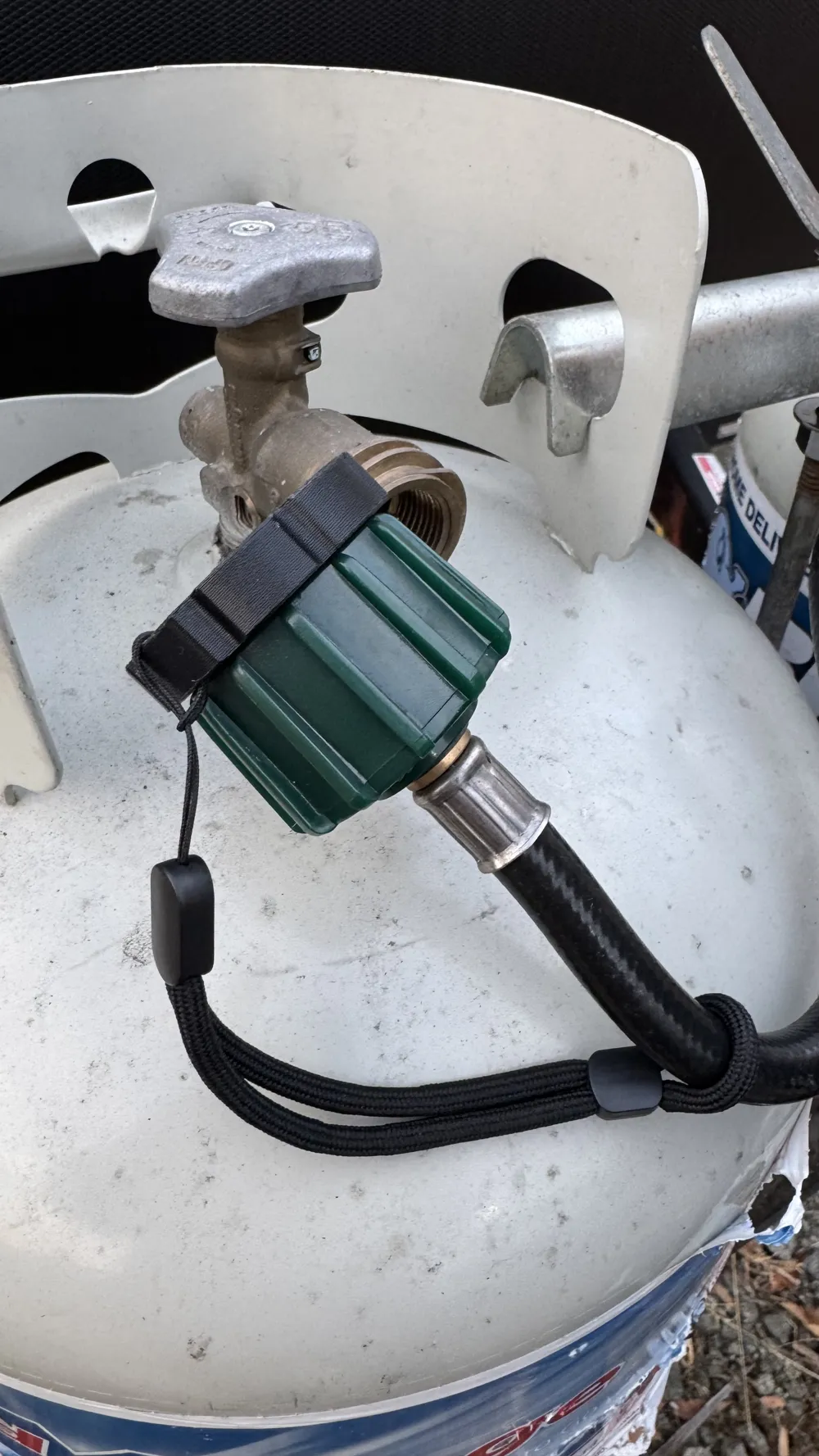 QCC1 Propane hose end cover - Free 3D Print Model - MakerWorld