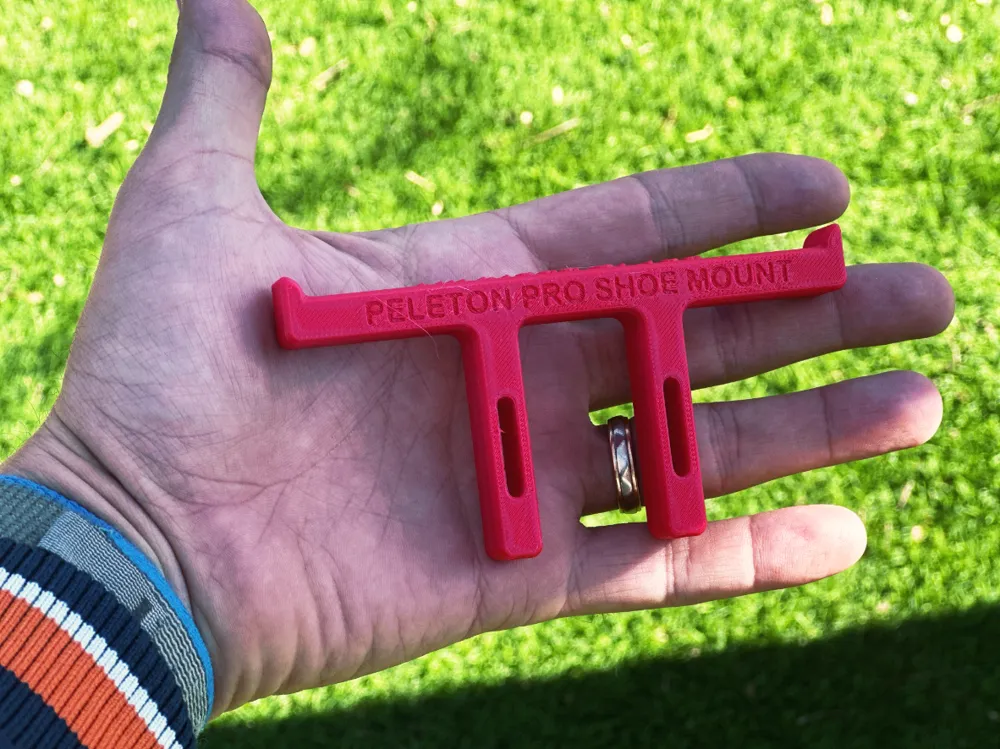 Peleton Bike Pro Shoe Mount - Free 3D Print Model - MakerWorld