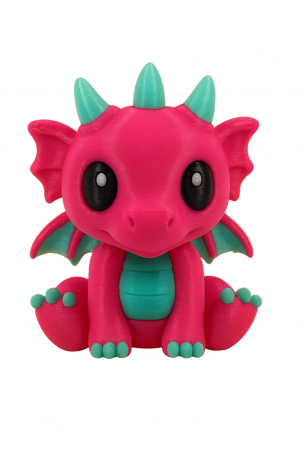 Cute Little Dragon - Free 3D Print Model - MakerWorld