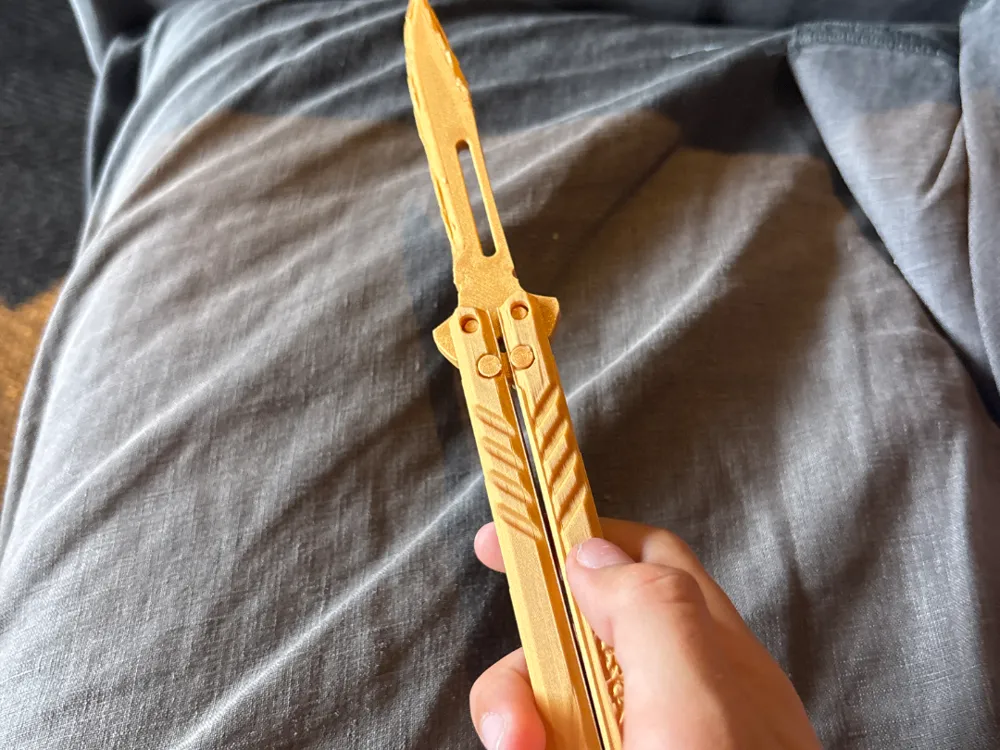 Butterfly knife by everything - MakerWorld