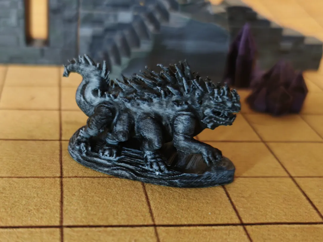 Dnd Basilisk - D&D Monster Manual Project - Day 12 - Free 3D Print ...