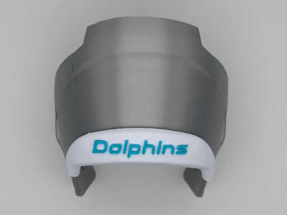 Miami Dolphins Mini Helmet Bumpers - Free 3D Print Model - MakerWorld