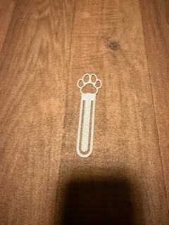 Dog Paw Bookmark - Free 3D Print Model - MakerWorld