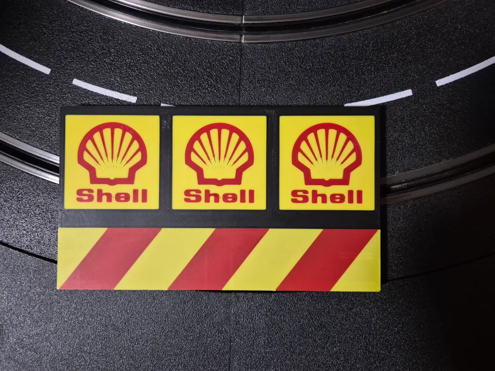 Shell Digital Carrera Trackside Advertising Board by Carlo Sampaoli ...