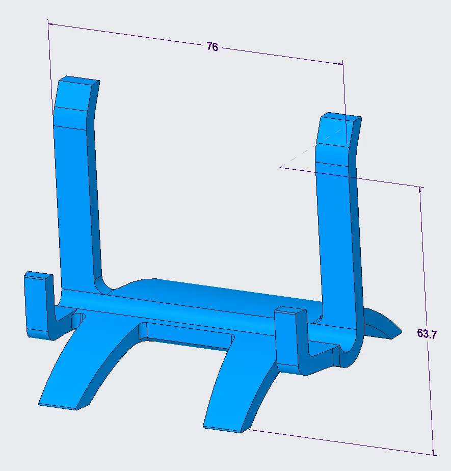 Rock or Mineral Slab Display Holders by p-stov - MakerWorld