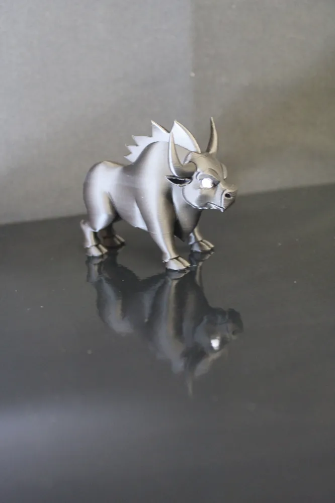 angry bull - bull angry - taurus by ILNABBOPEDRO MakerWorld: Download Free 3D Models