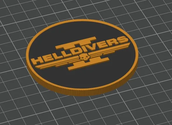 Helldivers 2 Commemorative Coin by morales07302 - MakerWorld