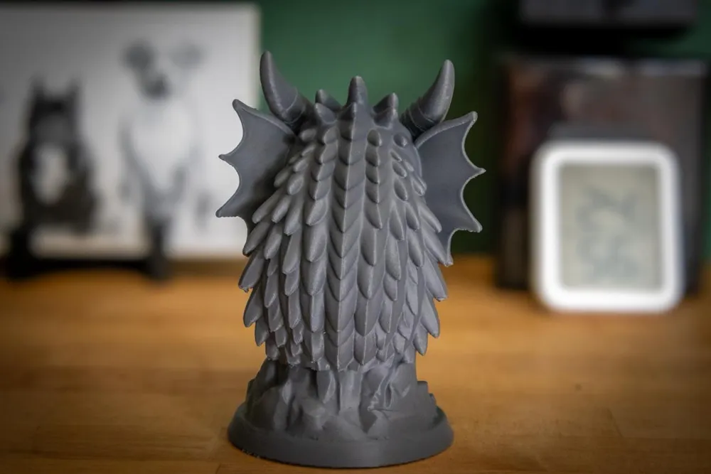 D&D Obsidian Warden – Dragon Bust / High Detailed by Salewski3D MakerWorld: Download Free 3D Models