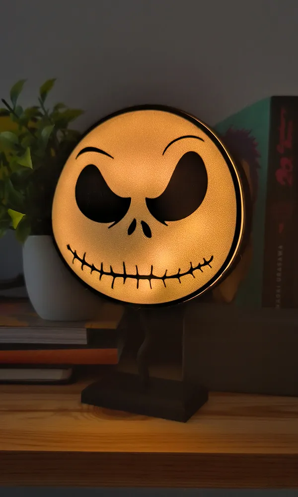 Jack Skellington Lamp - Nightmare Before Christmas by Valda3DMakerWorld ...