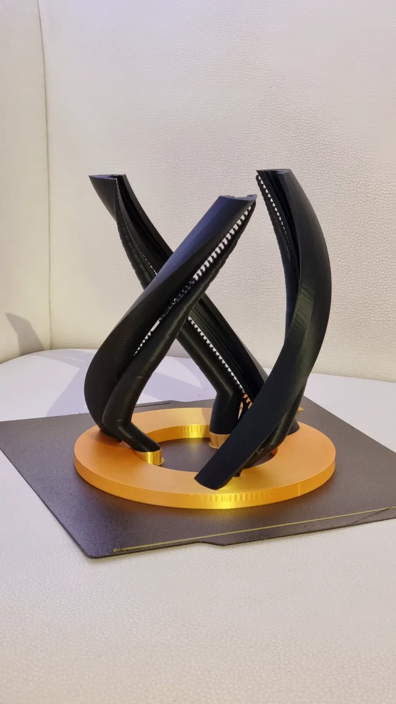 BIG Spiral Lamp V2 [WLED] by Basti85 - MakerWorld