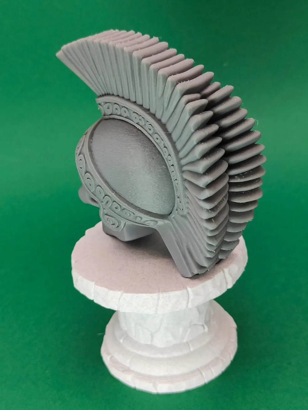 Small Skull with ancient helmet "Chibi" style - Free 3D Print Model ...