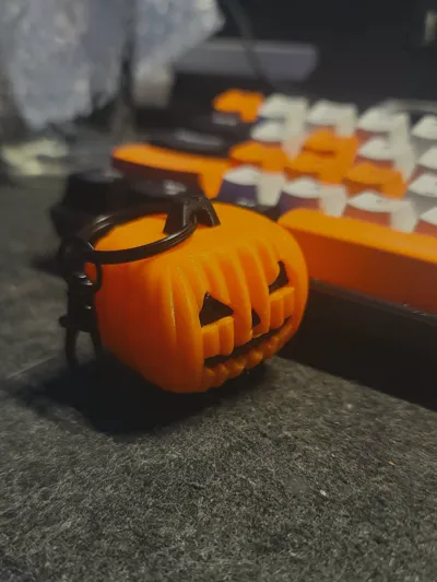 Halloween Pumpkin Fidget Clicker by UnchainedHobbies - MakerWorld