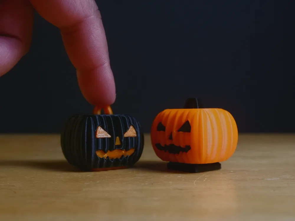 Halloween Pumpkin Fidget Clicker by UnchainedHobbies MakerWorld ...