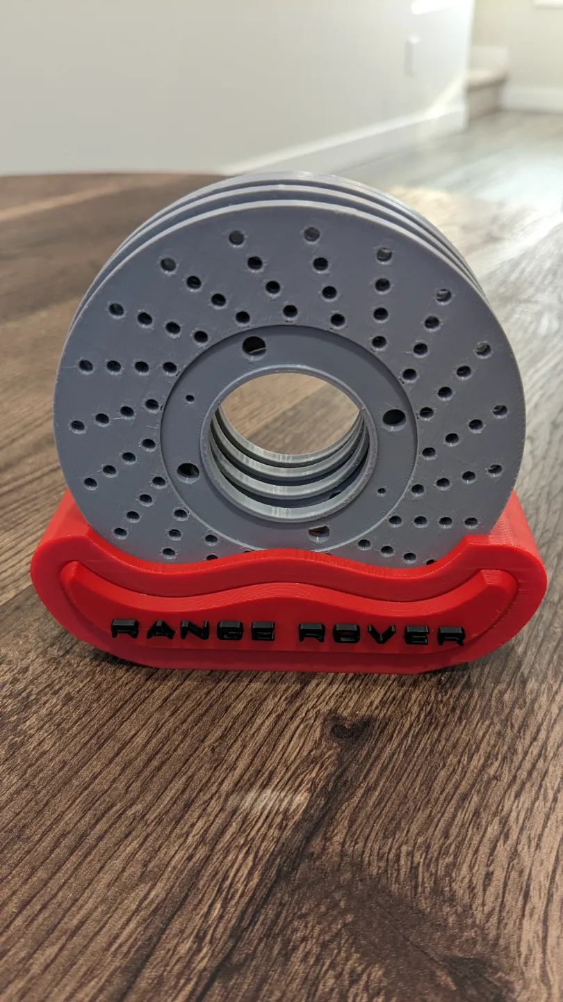 Disc Brake Coaster - Caliper Cover - RANGE ROVER by Simple Solutions 3D ...
