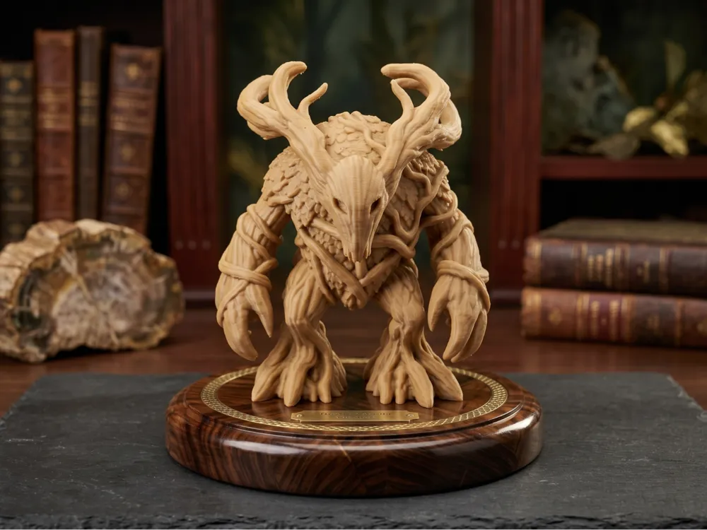 Ancient Forest Guardian - Fantasy Creature - Free 3D Print Model ...