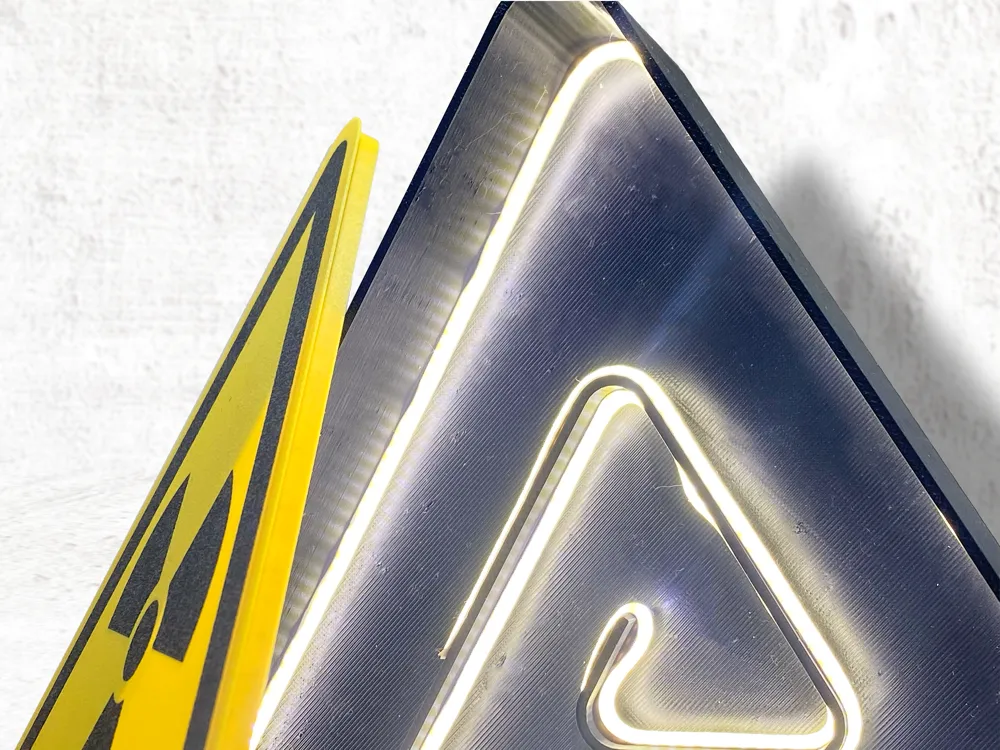 LabGlow - Laboratory Danger Signs by GENERA 3D MODEL ART MakerWorld ...