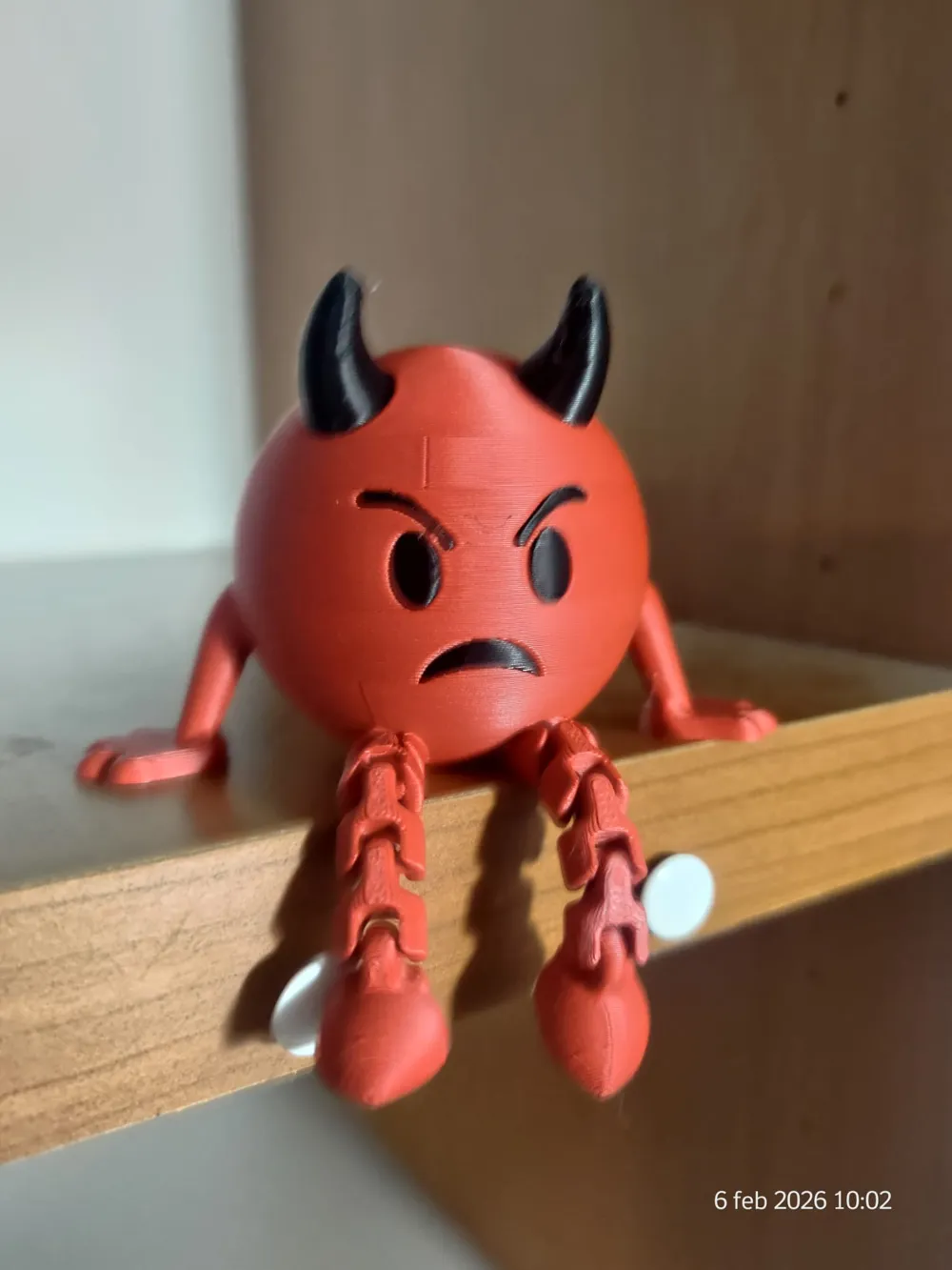 Emoji Collection - Angry Face - Horns Down - Free 3D Print Model ...