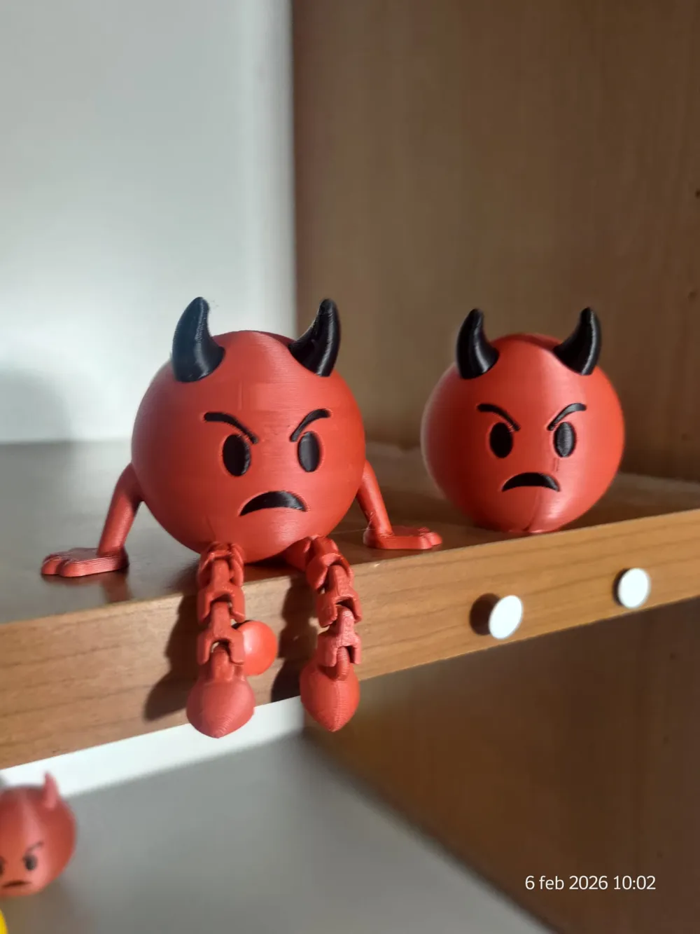Emoji Collection - Angry Face - Horns Down - Free 3D Print Model ...