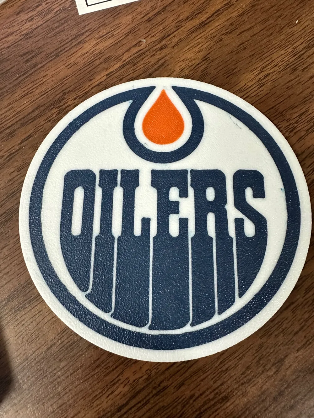 Edmonton Oilers Coaster Set by TJSlayer - MakerWorld