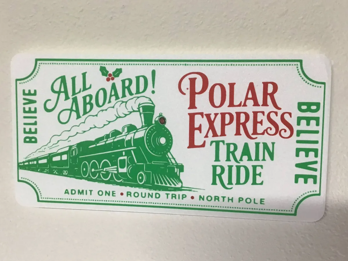 Polar Express Wall Sign by user_3116149784 MakerWorld: Download Free 3D ...