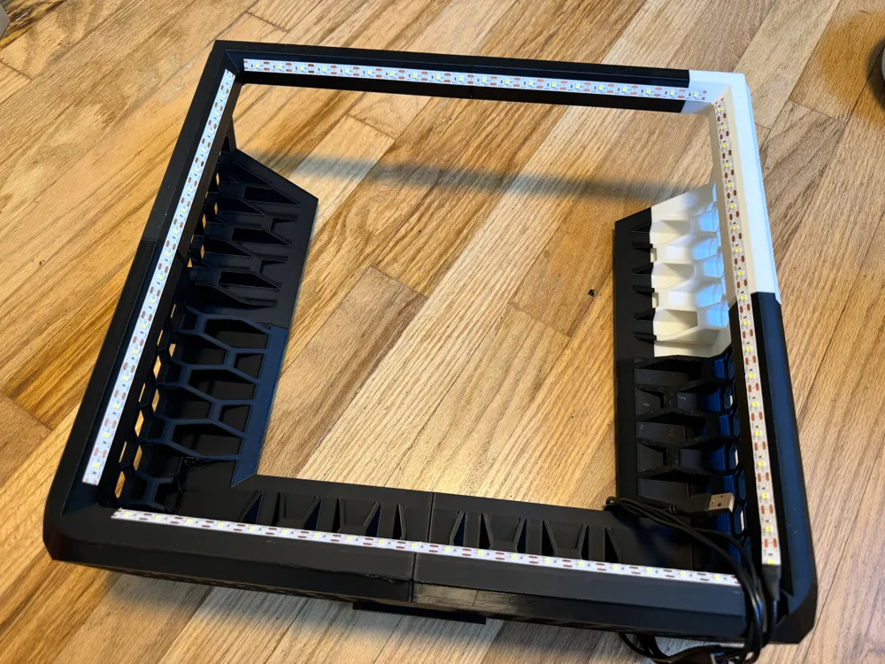 X3D-v3 Riser | Bambu Lab X1/P1 With LED Lighting Remixed by 3DPrintBox ...