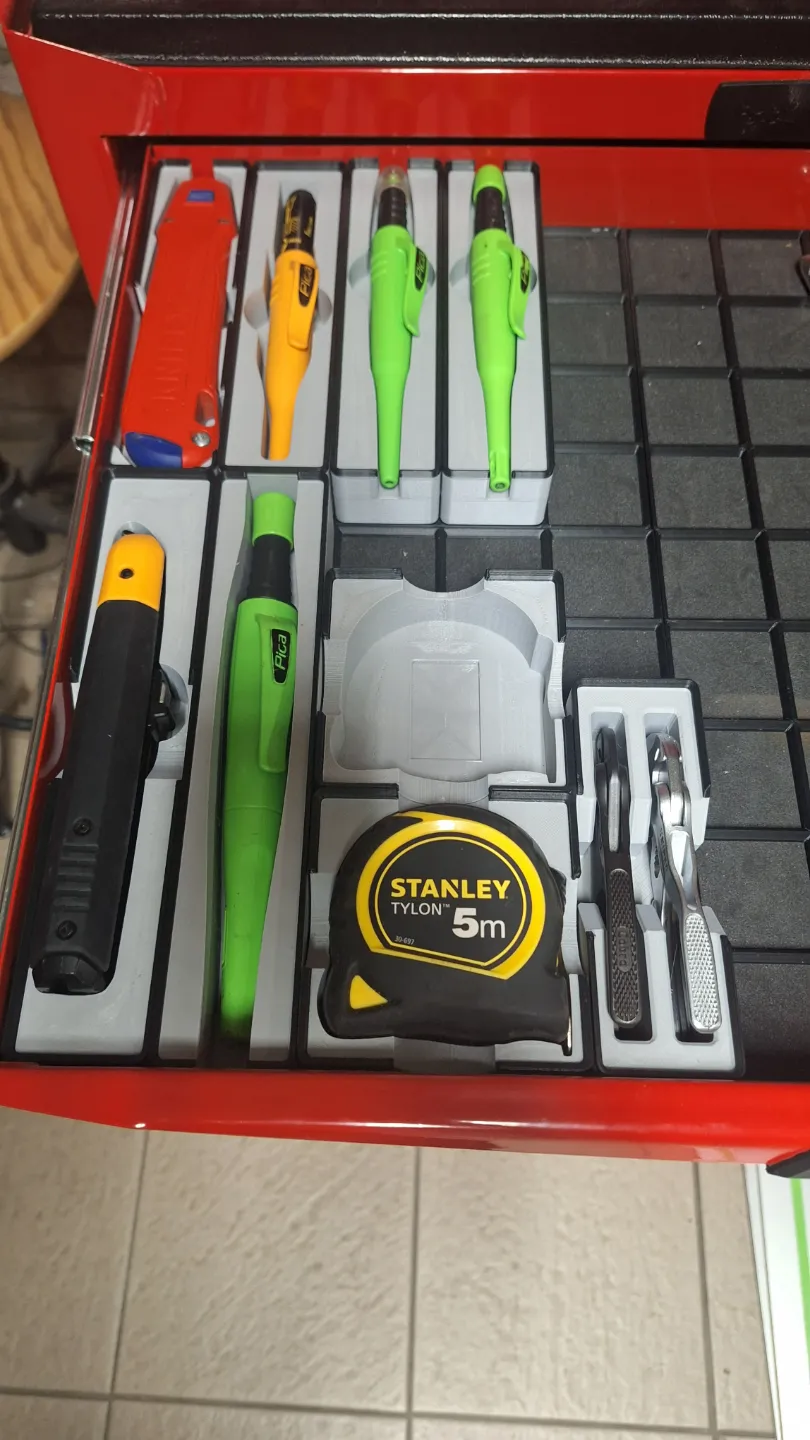 Gridfinity Stanley Tape Measure by Sekkem - MakerWorld