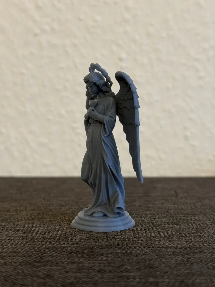 Guardian angel statue - Free 3D Print Model - MakerWorld