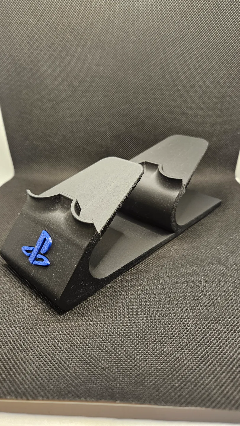 PS3 Dual Shock Controller Double Stand with Logo Remixed by MAP3D ...