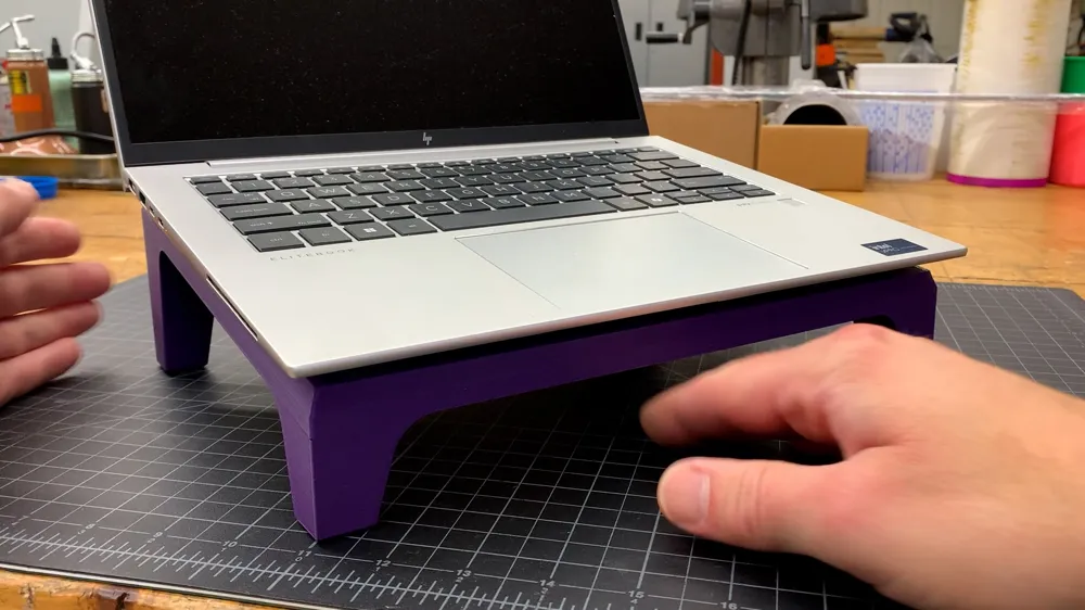 Laptop Riser Stand by Functional Print Friday MakerWorld: Download Free 3D Models