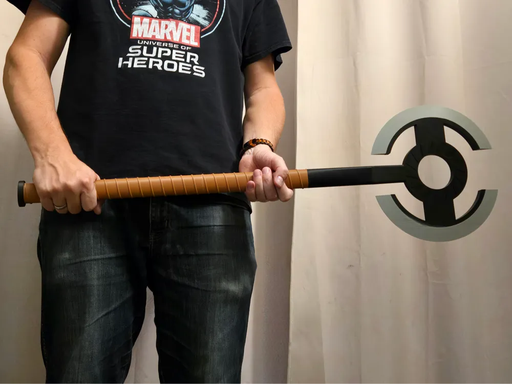 The Old Guard Andy's Axe real size 1/1 by Florisator MakerWorld ...