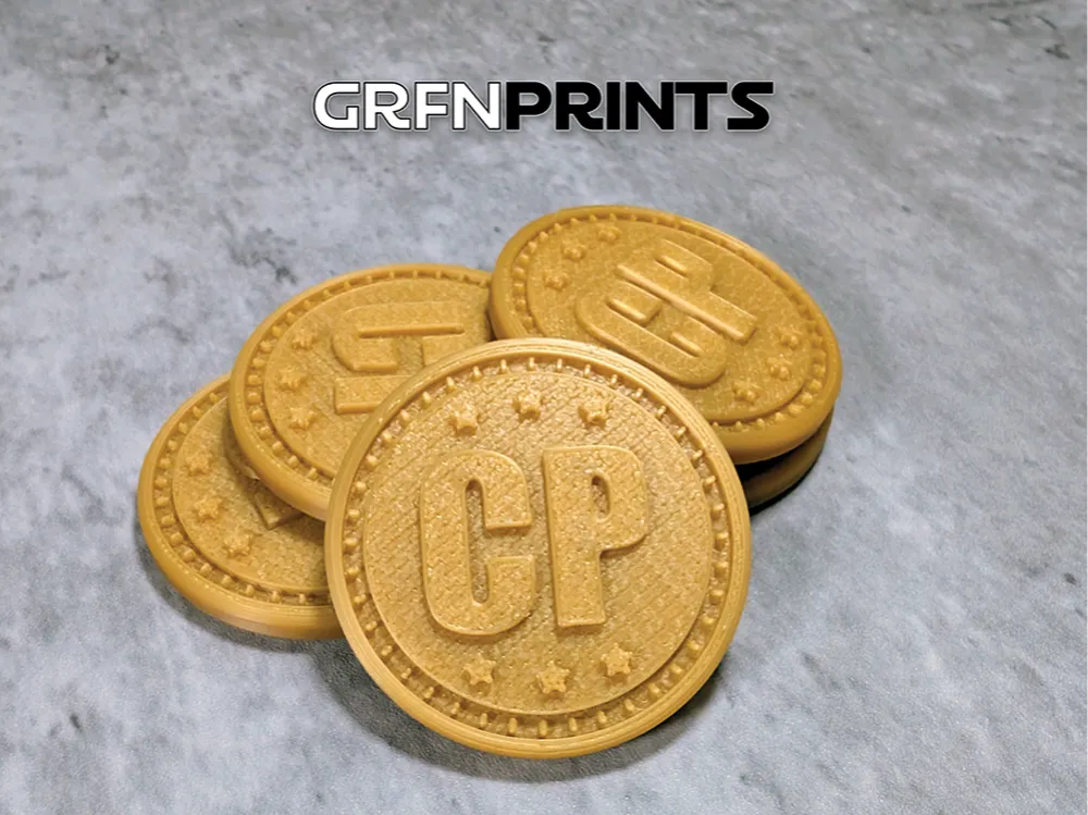 Call of Duty COD-Punkte – Nachbildungen von Münzen von GRFN Prints ...