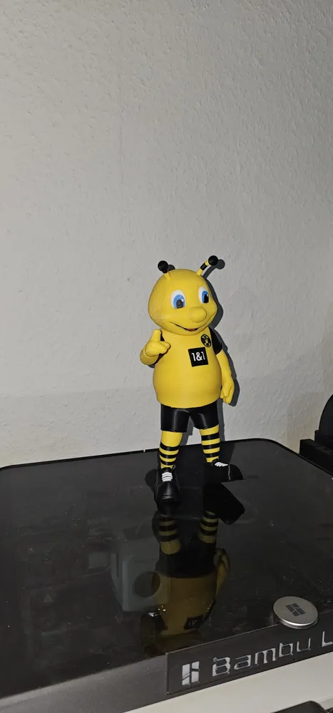 BVB Emma Maskotchen Borussia Dortmund – Kostenloses 3D-Druckmodell ...