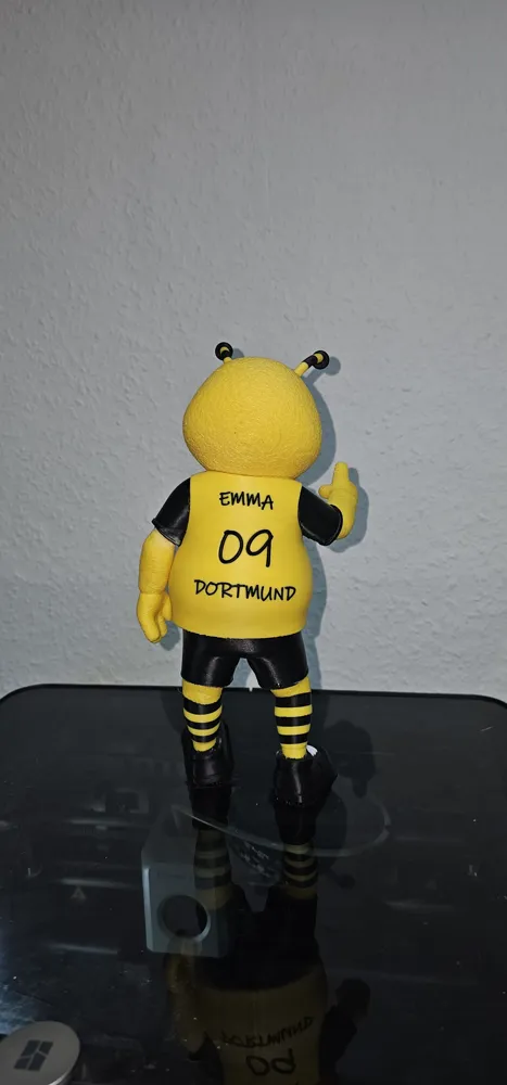 BVB Emma Maskotchen Borussia Dortmund – Kostenloses 3D-Druckmodell ...