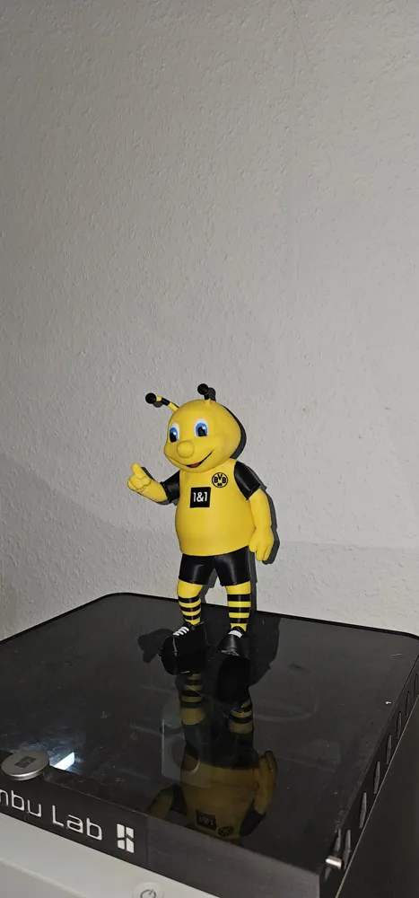 BVB Emma Maskotchen Borussia Dortmund – Kostenloses 3D-Druckmodell ...