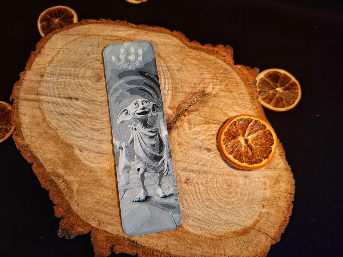 Harry Potter Dobby 2 bookmark by EternalDesigns MakerWorld: Download ...