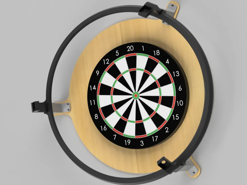 Darts Camera and LED Ring mount by 3DEngelen - Free 3D Print Model ...
