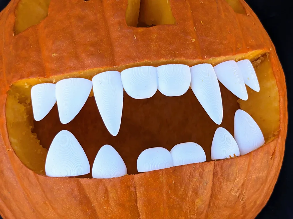 Pumpkin Teeth! by Just say no to poop - MakerWorld