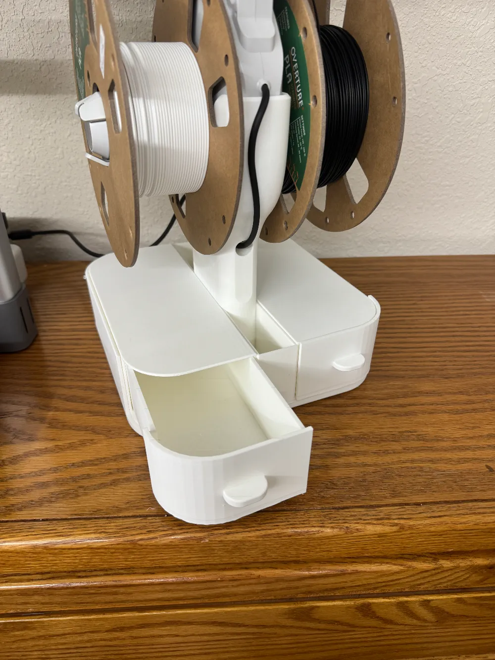 AMS Lite Vertical Stand with Drawers Remixed by Davewilhelm - MakerWorld