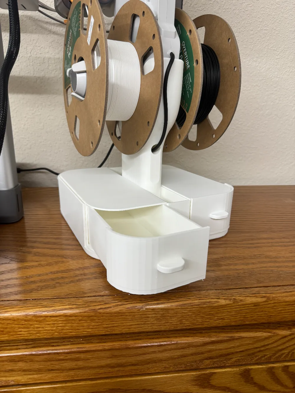 AMS Lite Vertical Stand with Drawers Remixed by Davewilhelm - MakerWorld