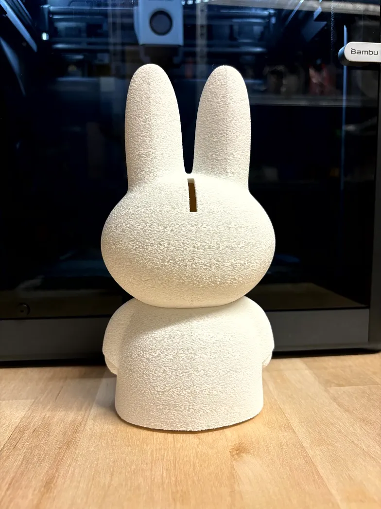 Miffy Piggy Bank Remixed by undi23 MakerWorld: Download Free 3D Models