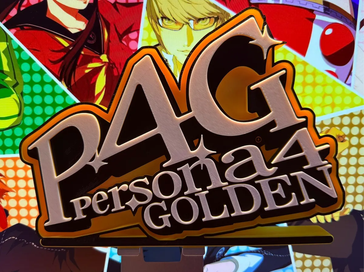 Persona 4-inspired Display Stand - Free 3D Print Model - MakerWorld