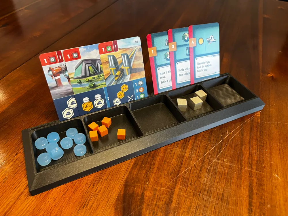 Board Game Player Tray for Tokens & Coins by Jerald - MakerWorld